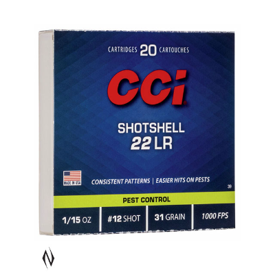 CCI SHOTSHELL 22LR – Alpha Hunting and Outdoors