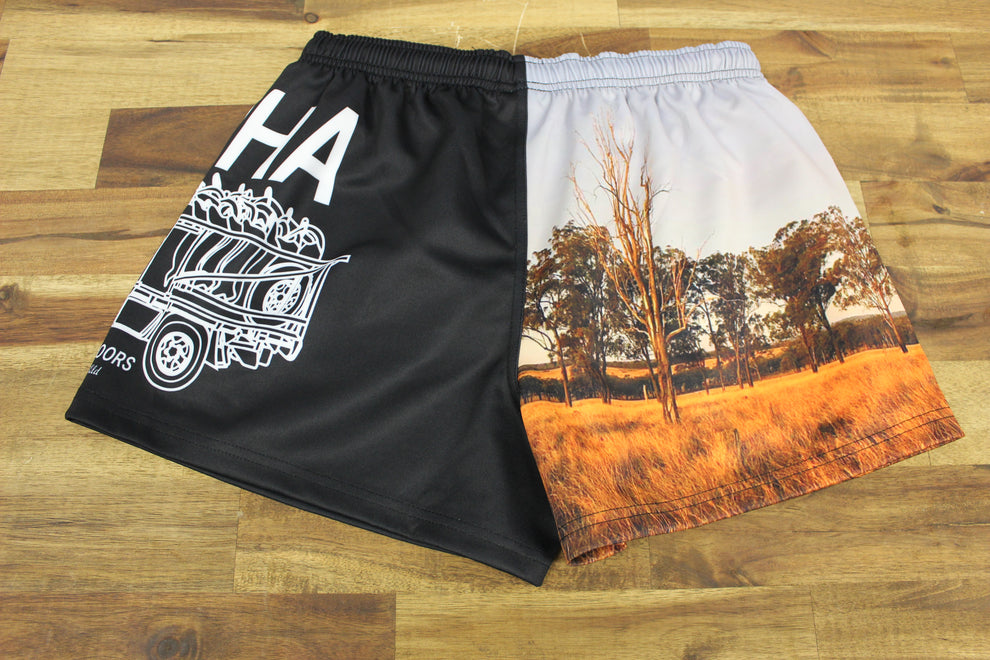 Roo Shooter Footy Shorts – Alpha Hunting and Outdoors